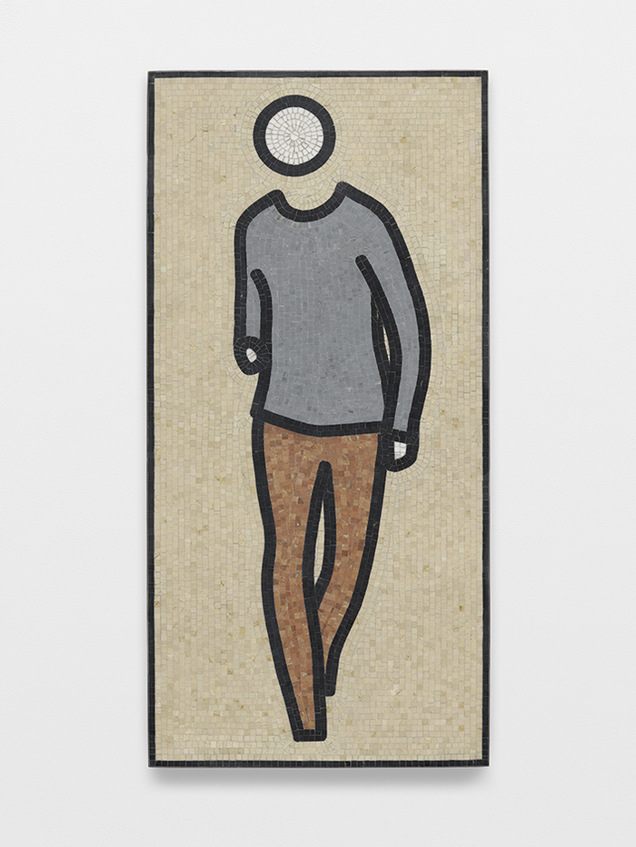 Dance 2 figure 4 step 1. | Julian Opie